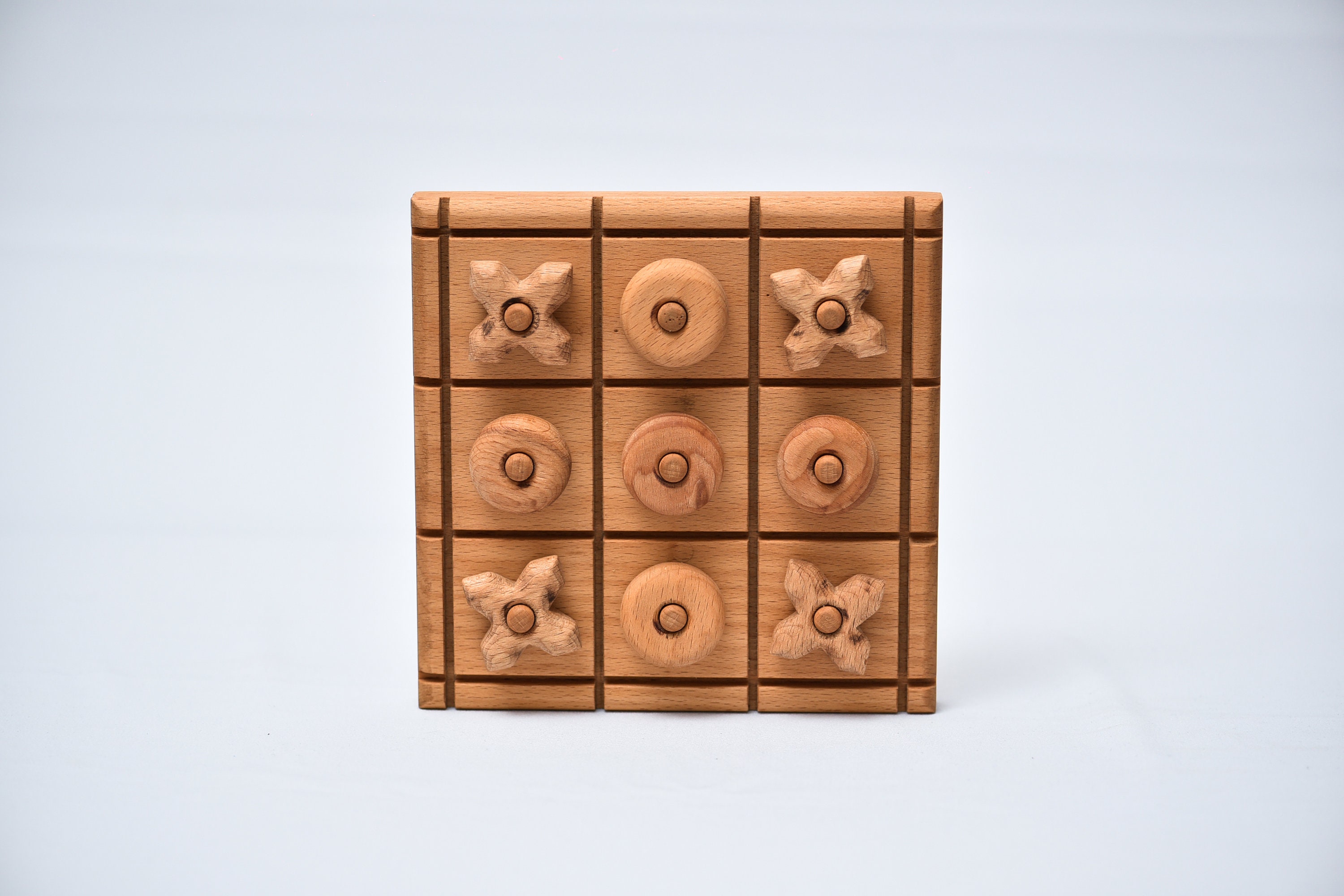 Wooden Game for Children Table Game Gift Idea for Kids Tic - Etsy