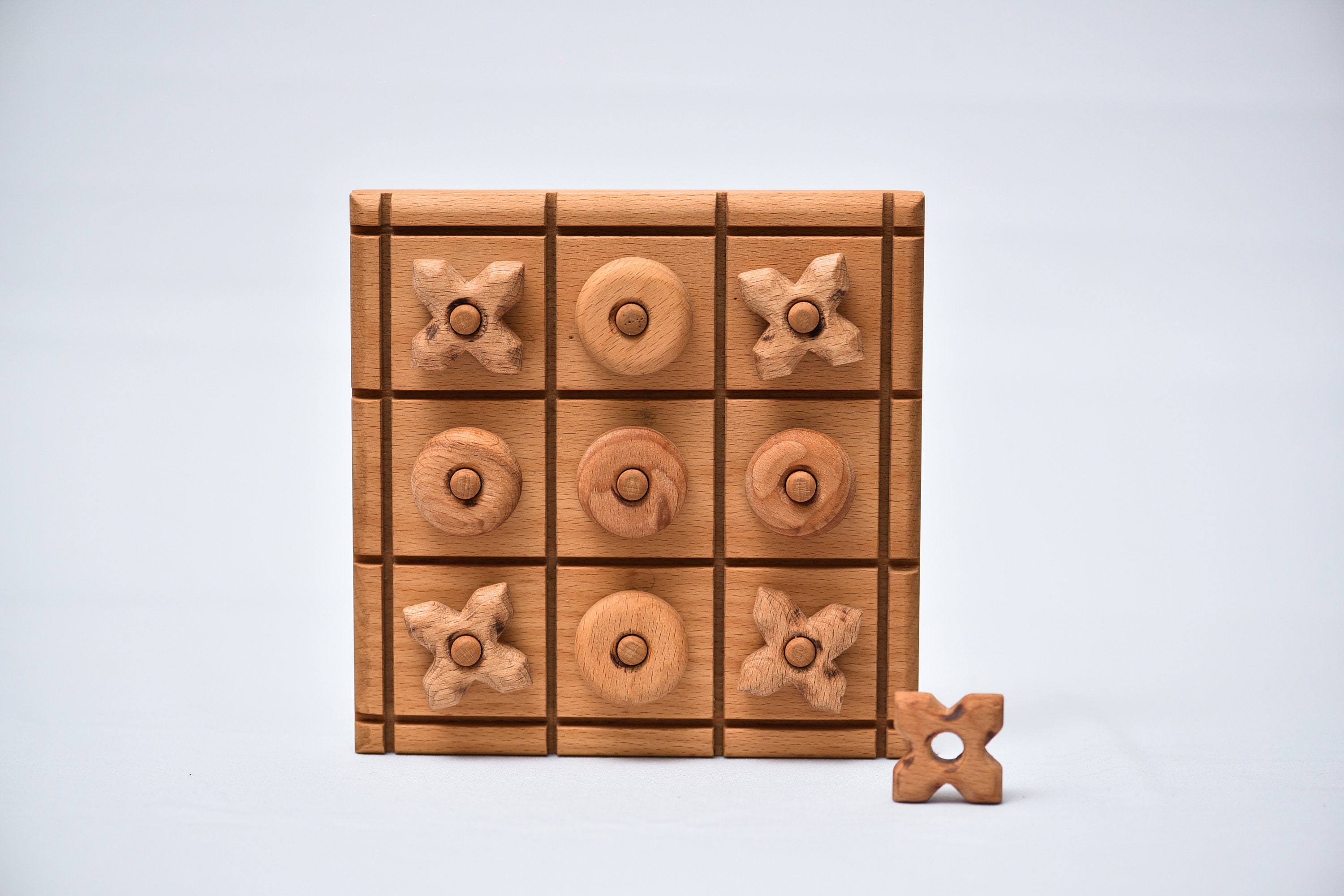 Wooden Game for Children Table Game Gift Idea for Kids Tic - Etsy