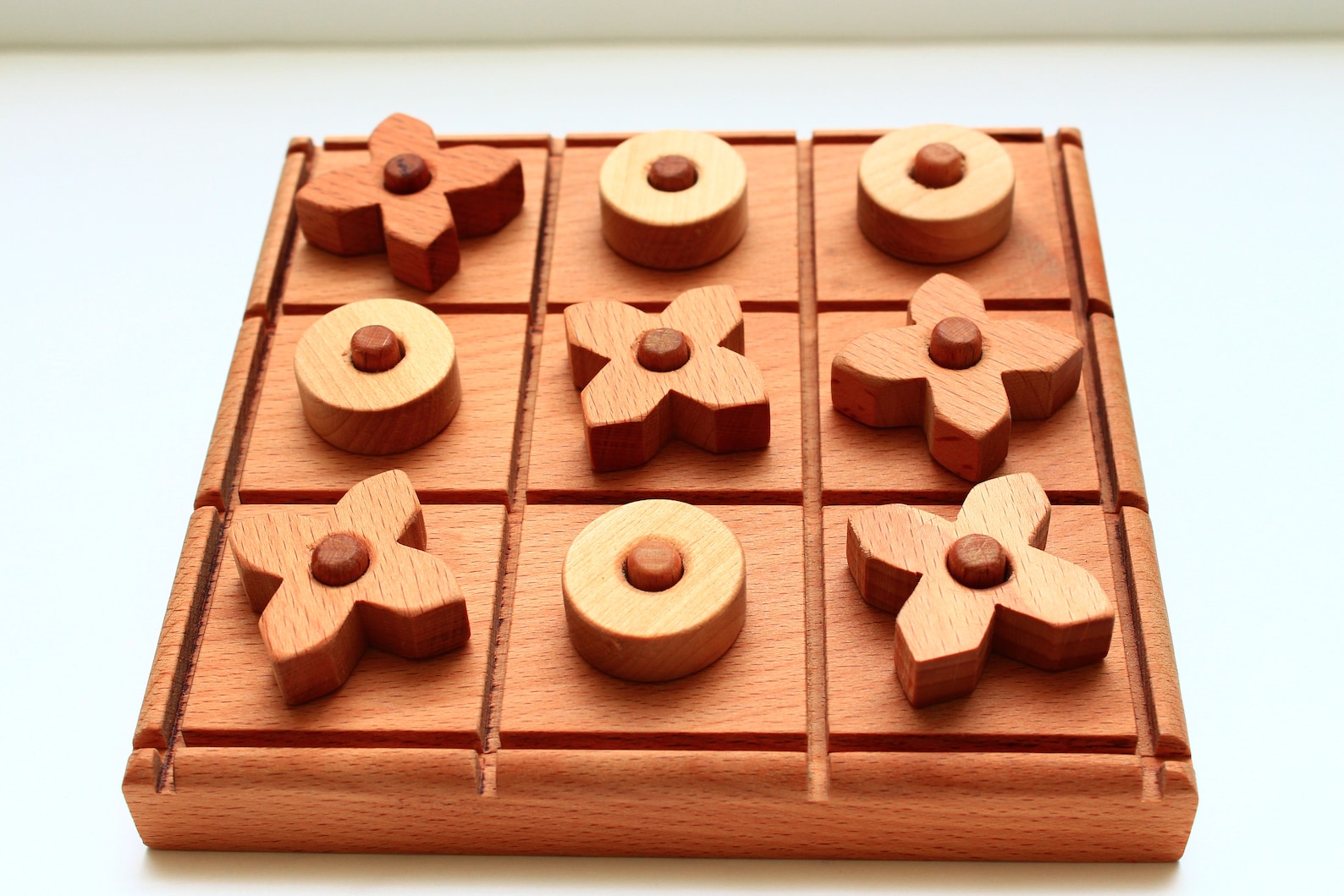 Wooden Game for Children Table Game Gift Idea for Kids Tic - Etsy