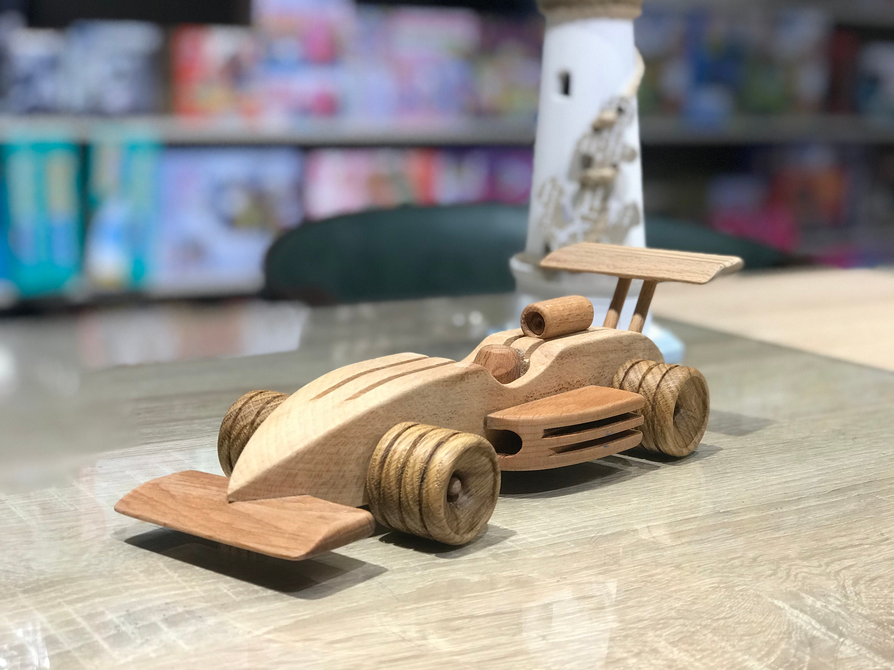 Formula 1 Wooden Car Toy, Vehicles Wooden Toys, F1 Racing Car, Gift for ...