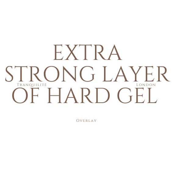 Extra Strong Layer of Hard Gel Overlay for Press on Nails | Etsy UK