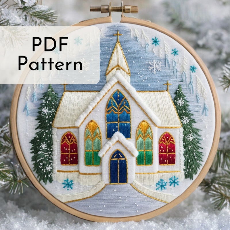 Church Embroidery - Etsy