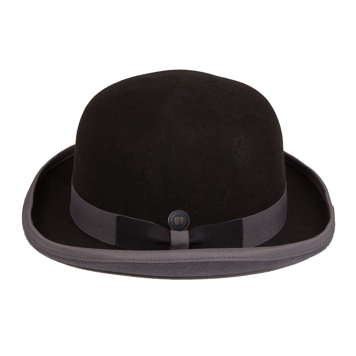 Dasmarca-brooke-black/grey-derby Hats-wide Brim Hat-bowler Hat-black ...