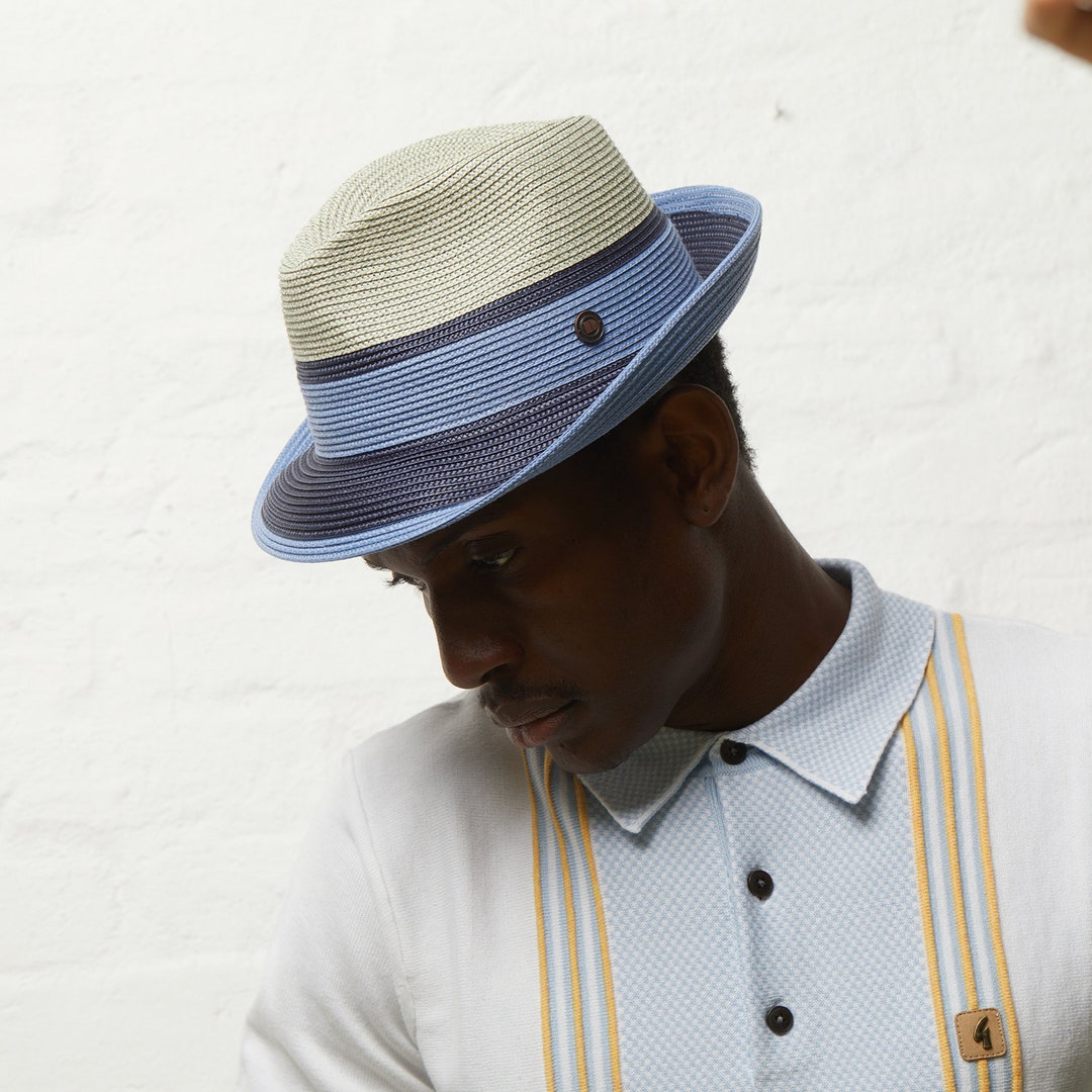 Verona-aqua- Sun Hat- Fedora Hat-formal Hat-summer Hat-two Tone Hat ...