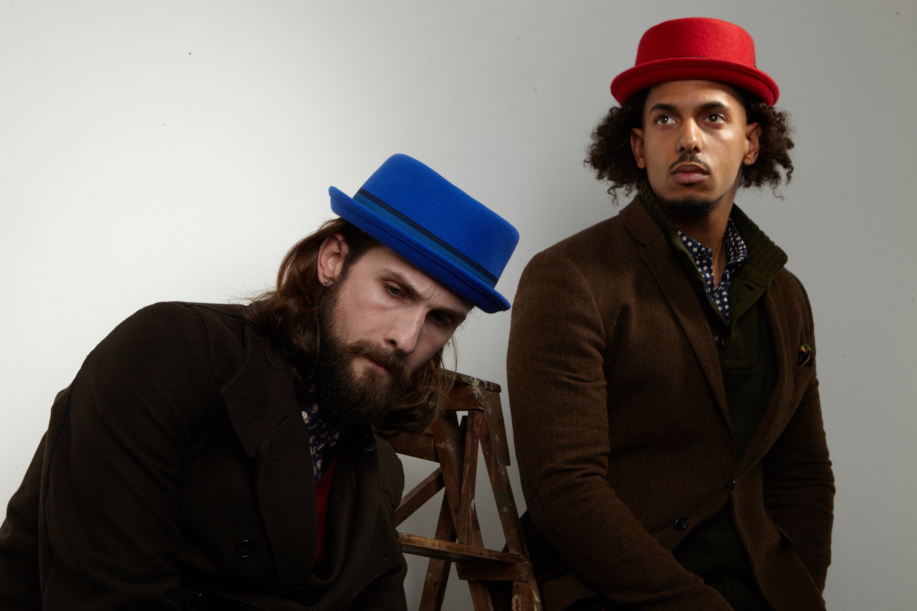 Dasmarca-leo-ruby-red Hat-felt Hat-porkpie Hat-dapper Hat-formal Hat ...