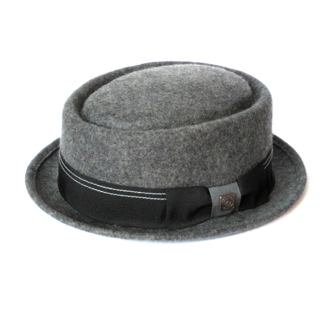 Dasmarca-quintin-grey Hat-winter Hat-small Brim Hat-men Hat-felt Hat ...