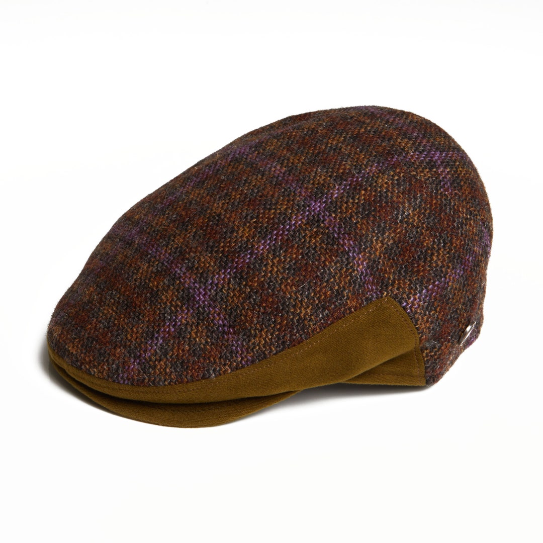 Dasmarca-edgar-grape-italian Cap-classic Cap-dapper Cap-tartan Cap ...