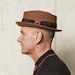 Dasmarca-quintin-camel-men Hat-winter Hat-formal Hat-felt Hat-pork Pie ...