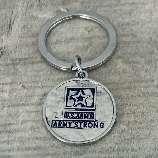Army Keychain - Etsy