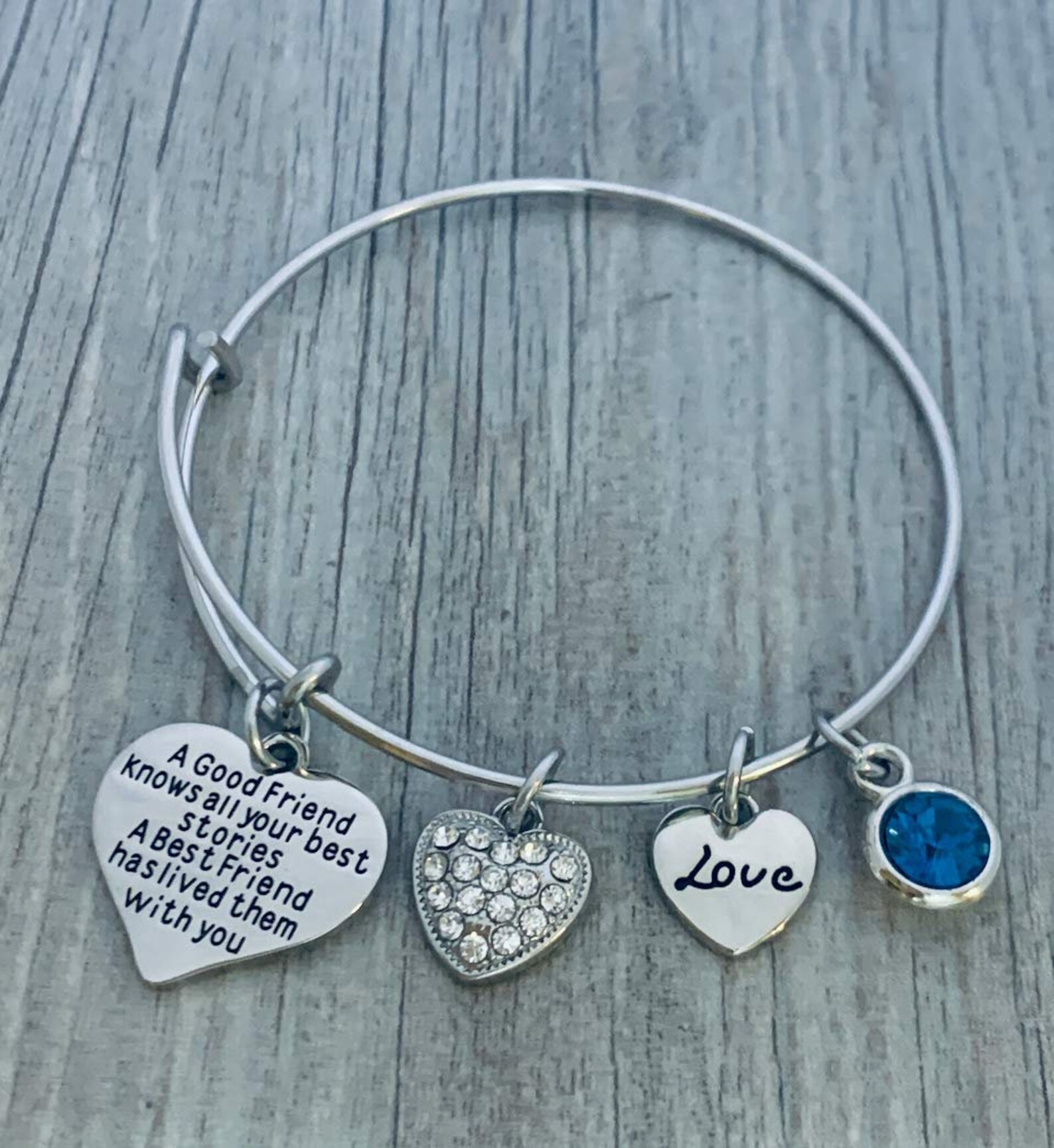 Personalized Friendship Bracelet Good Friend Knows All Your | Etsy