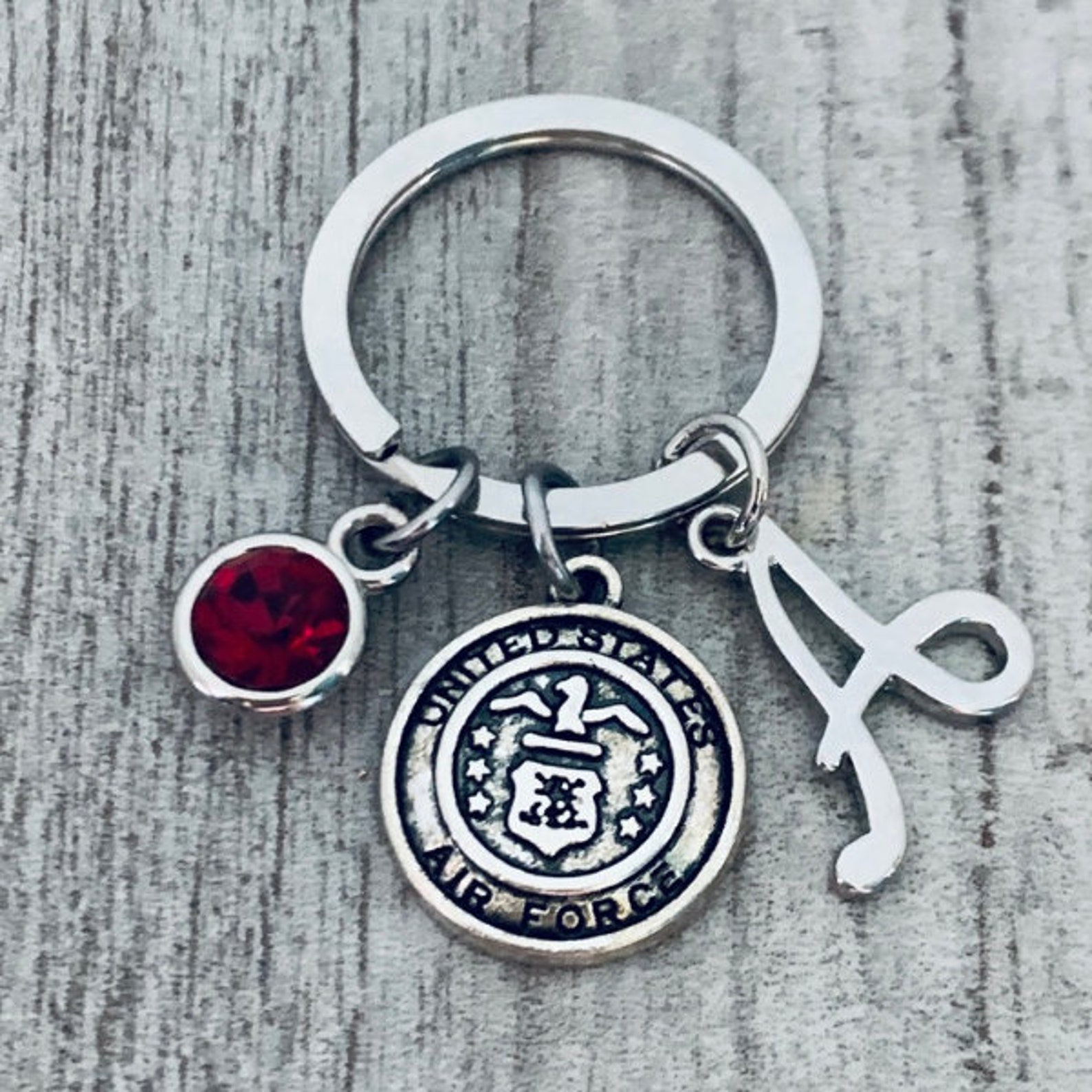 Air Force Keychain Personalized United States Air Force | Etsy