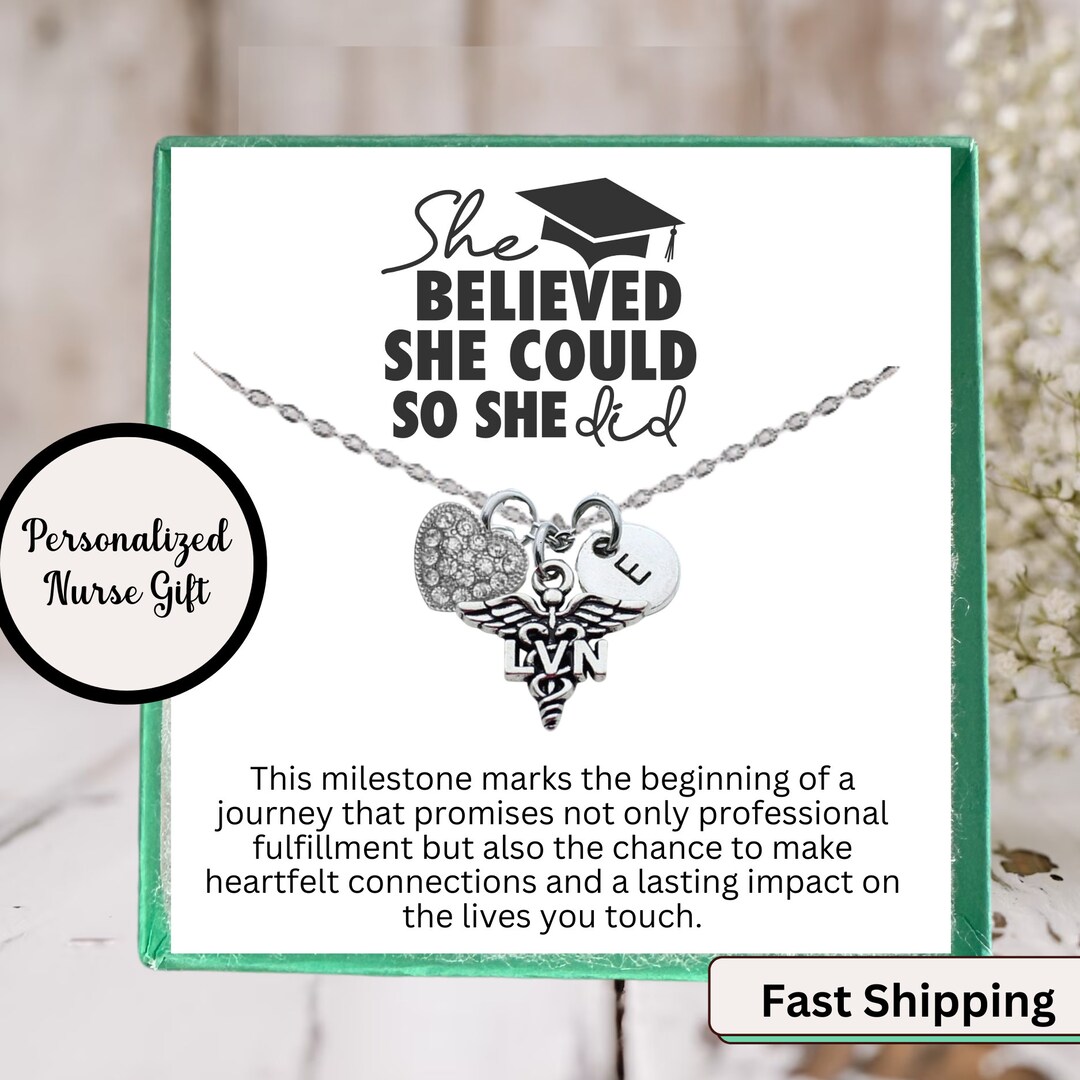 LVN Graduation Gift, Personalized Nurse Gift, Nurse Gift, Nurse ...