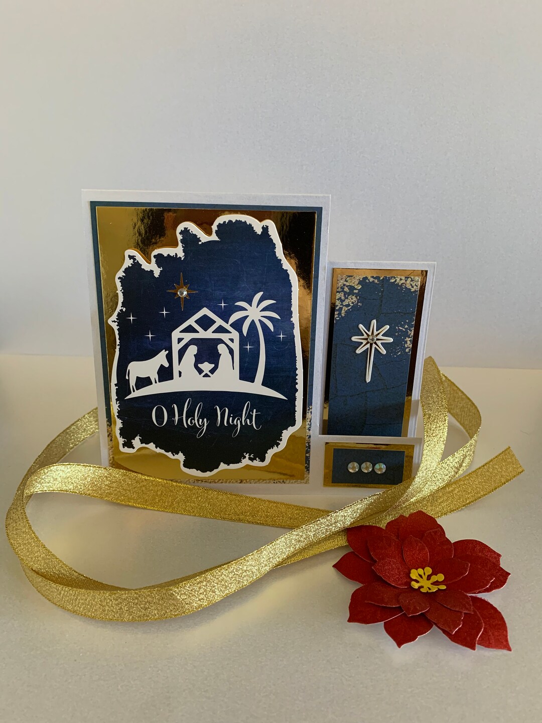 3D Christmas Nativity Side Stepper Card - Etsy