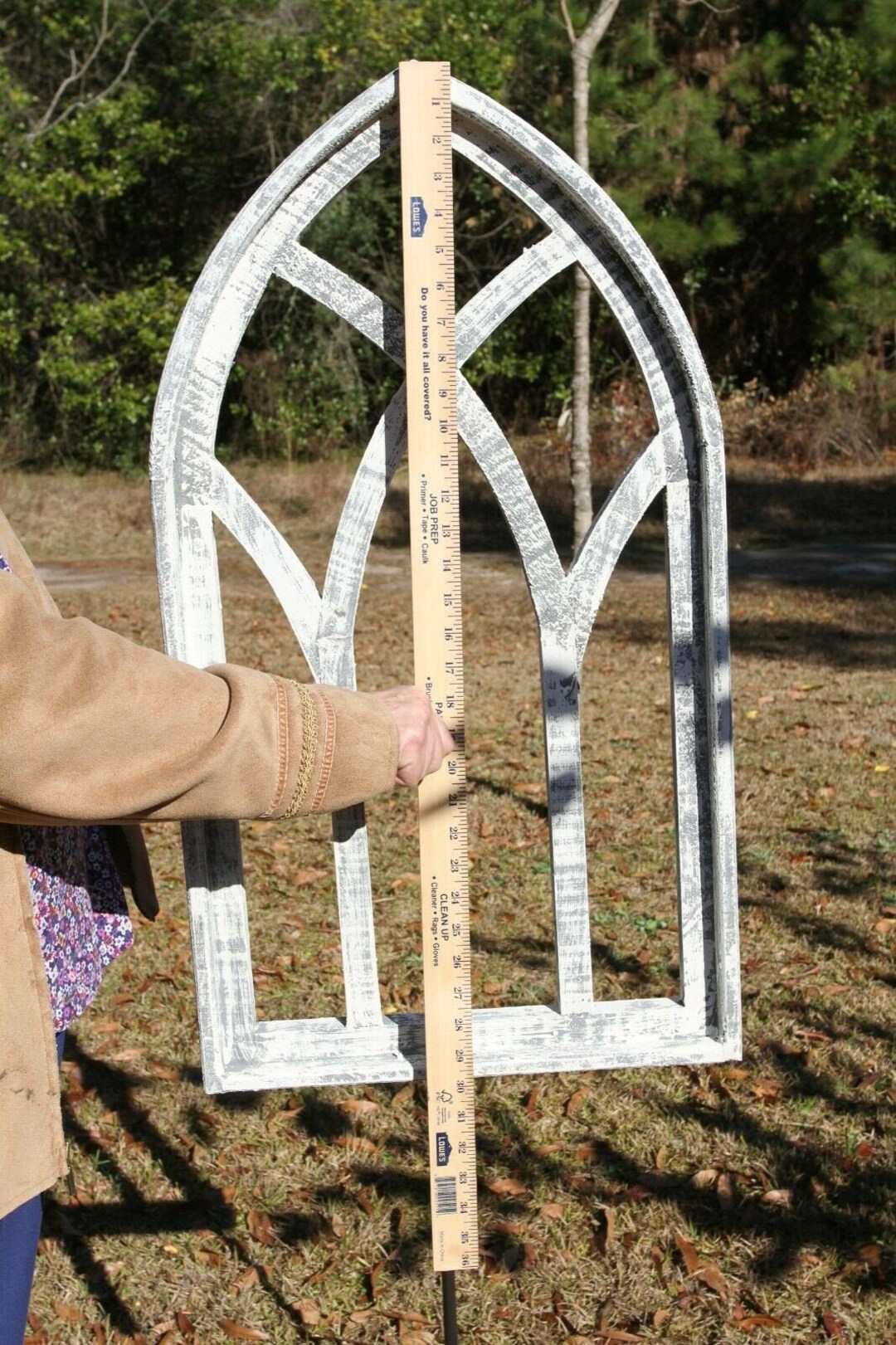 Beach Cottage Wall Window Craft Project Supplies Large Size 29 3/4 Inch ...