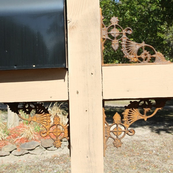 Victorian Cast Iron Mailbox - Etsy