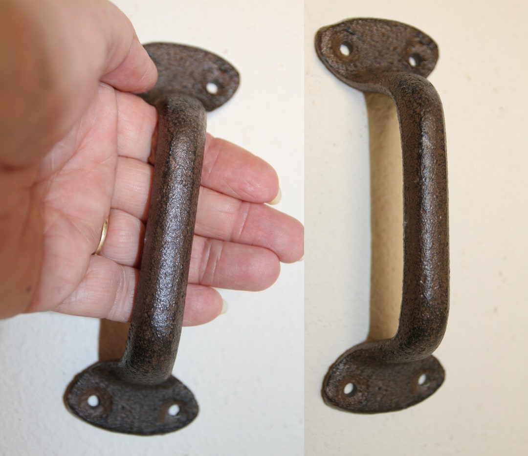 Classic Cast Iron Cabinet Handles HW-08 Fast Free Shipping - Etsy