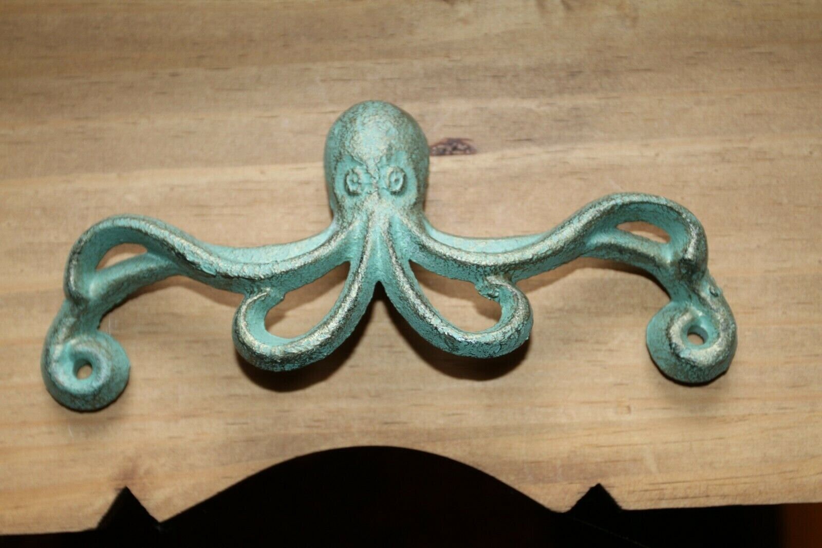 Beach Furniture Drawer Pulls Octopus Design 6 7/8 inch Cast | Etsy