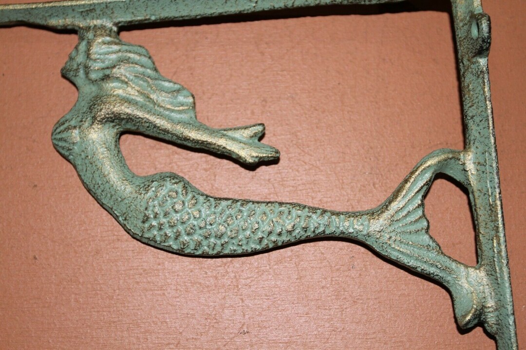 MERMAID Corbels,flying Lady Shelf Brackets,beach Decor,home Decor ...