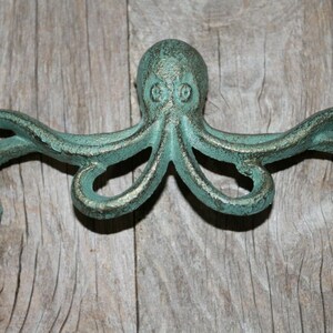 Beach Furniture Drawer Pulls Octopus Design 6 7/8 Inch Cast - Etsy