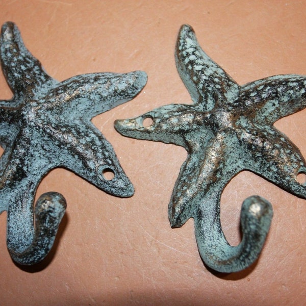 Starfish Wall Hooks - Etsy