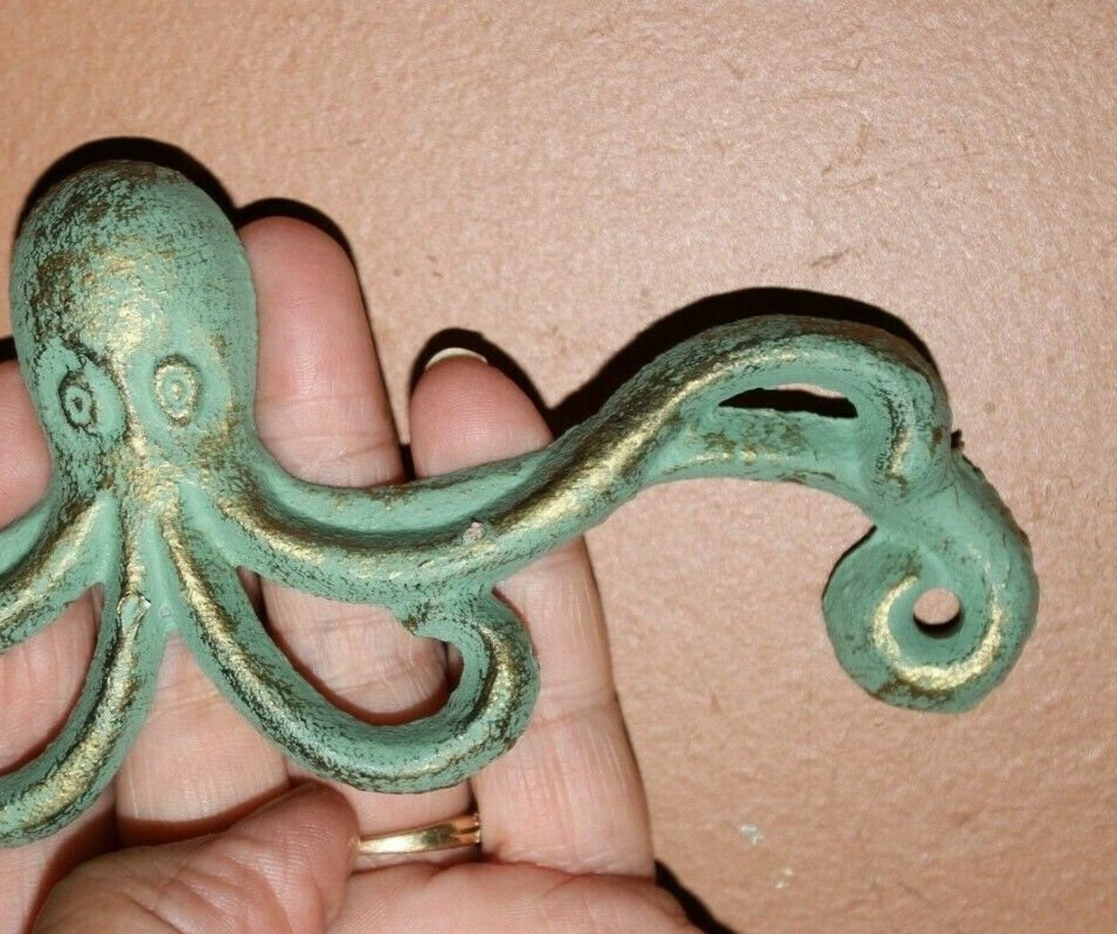 Beach Furniture Drawer Pulls Octopus Design 6 7/8 Inch Cast - Etsy
