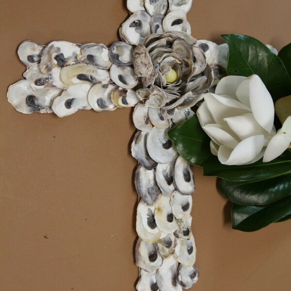 Seashell Cross - Etsy