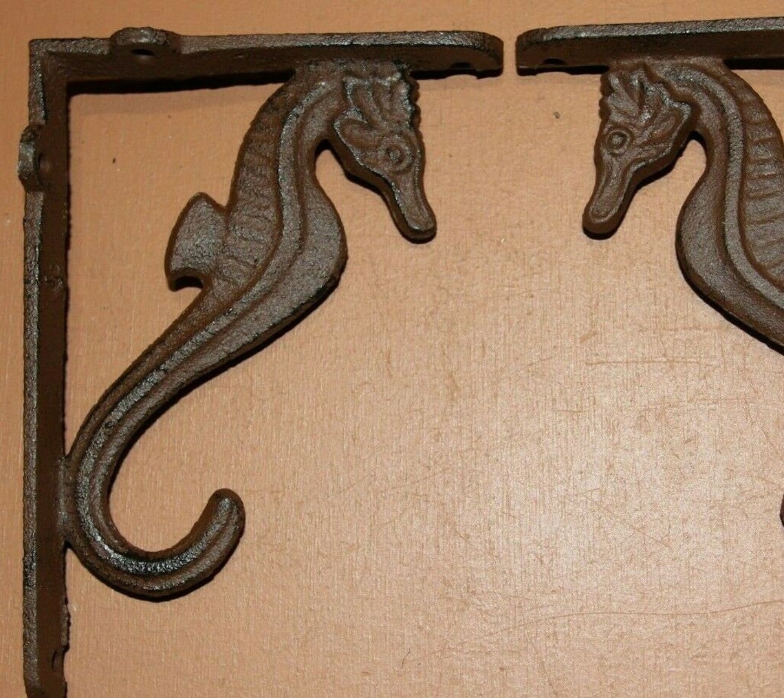 Rustic Nautical Home Decor Collection / Shelf Brackets Wall - Etsy