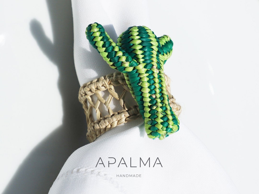 Arizona Cactus Napkin Ring - Made of Palm - Etsy