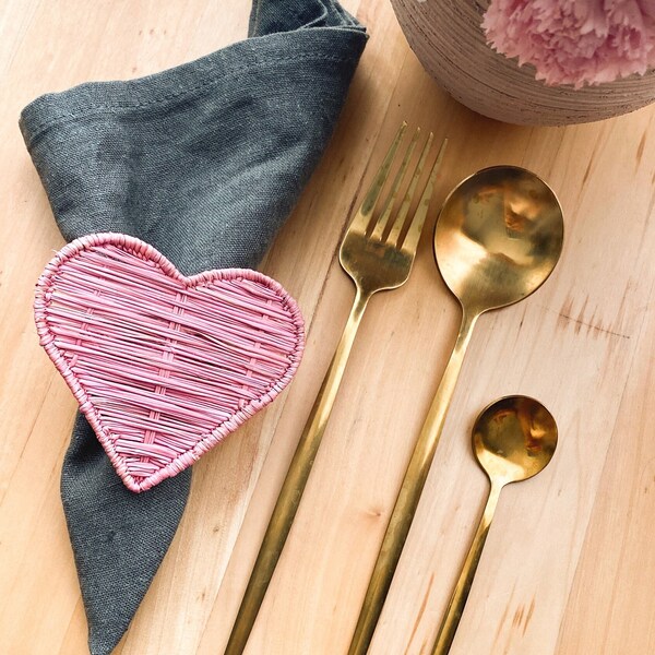 Heart Napkin Rings - Etsy