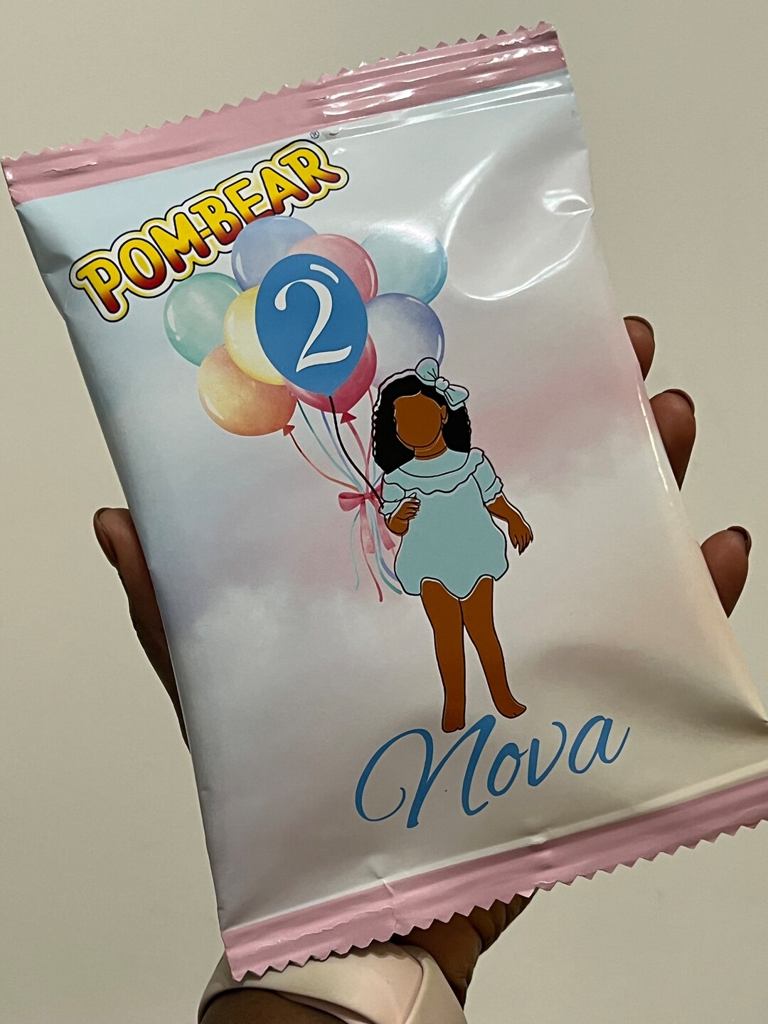 Personalised Crisps Bag Custom Chip Crisps Bag Party Favour ...