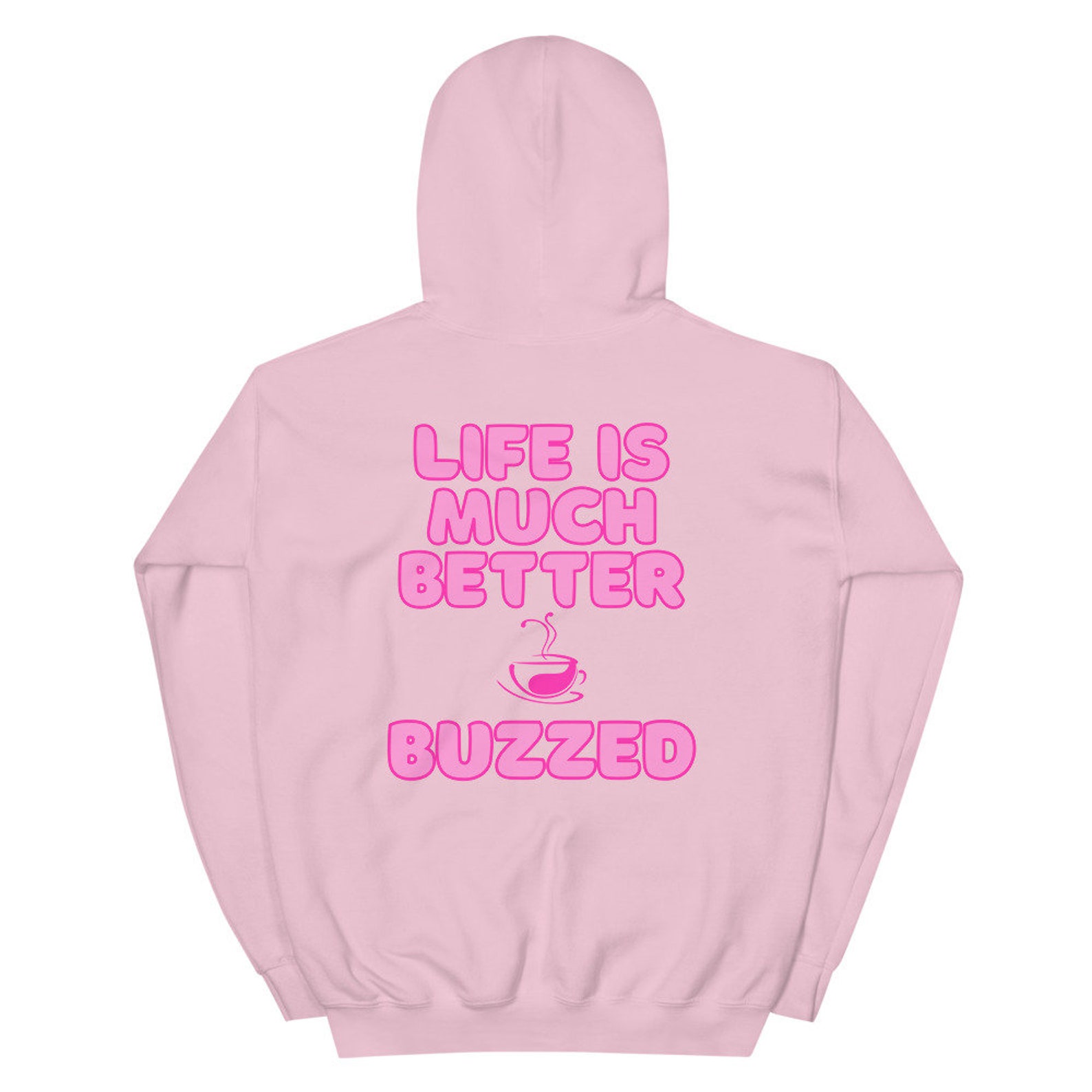 Life is Much Better Buzzed Tumblr Sweatshirt VSCO Sweater - Etsy UK