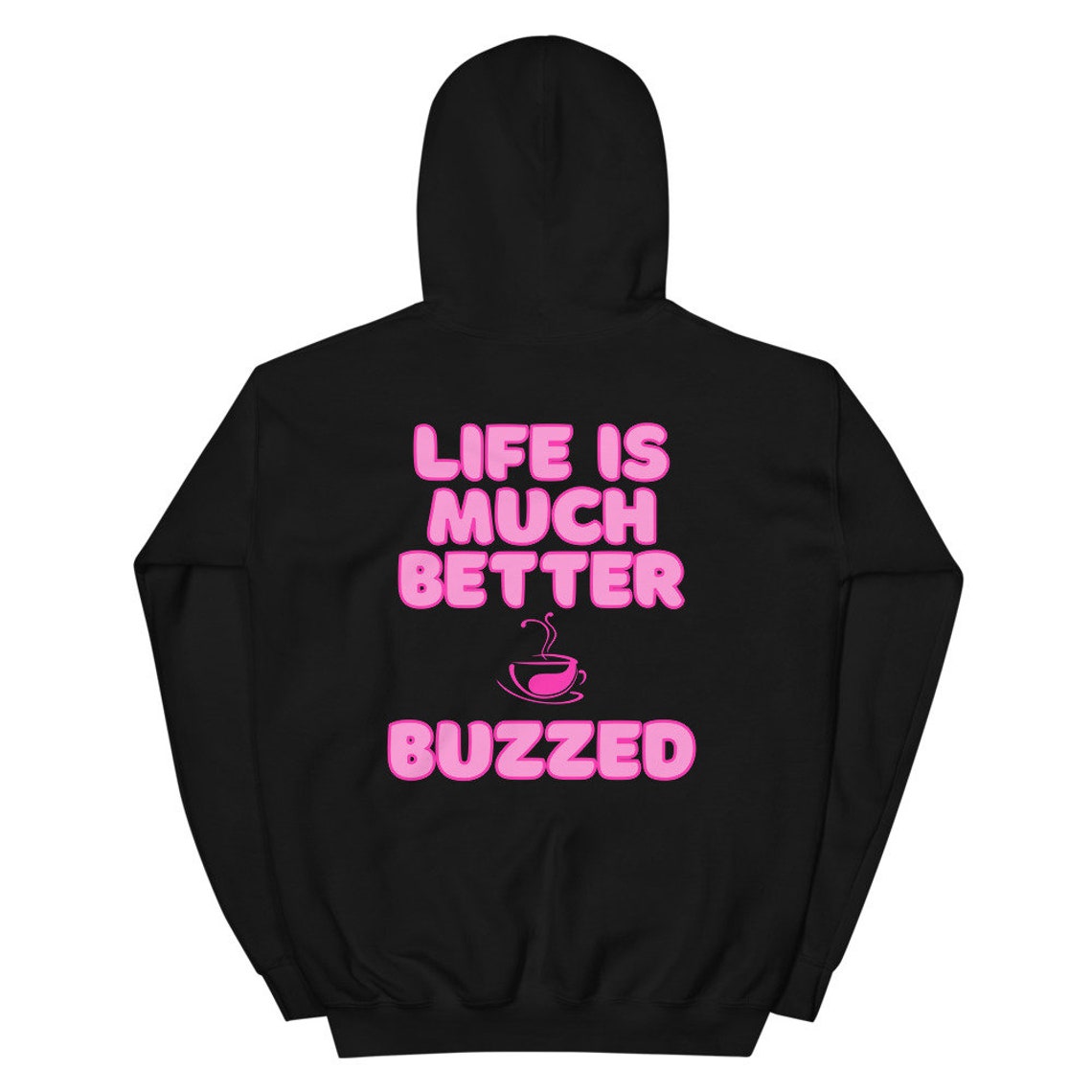 Life is Much Better Buzzed Tumblr Sweatshirt VSCO Sweater - Etsy UK