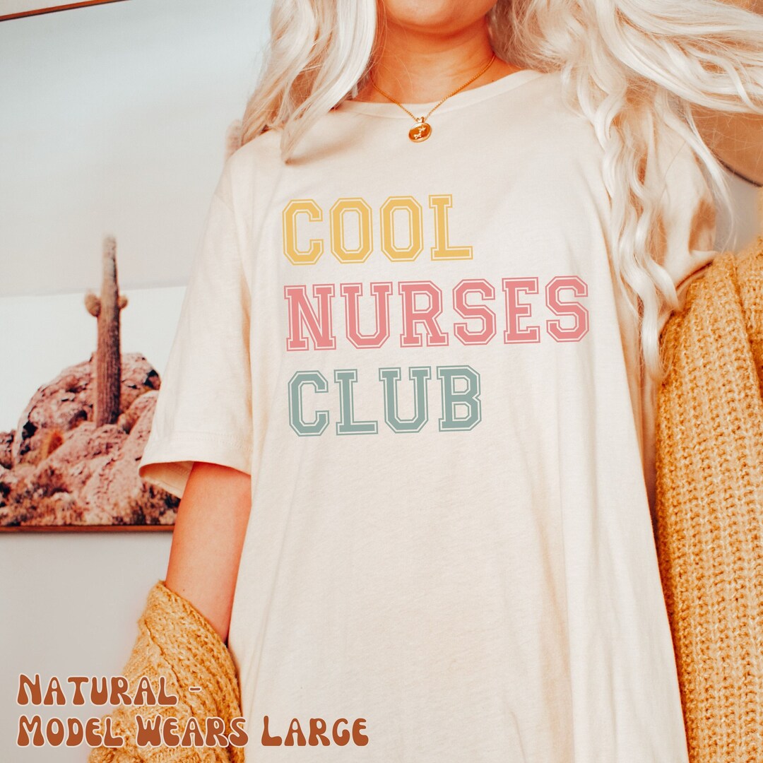 Cool Nurse Club Shirt, Nurse Shirt, Aesthetic Nurse T-shirt, Gift for ...