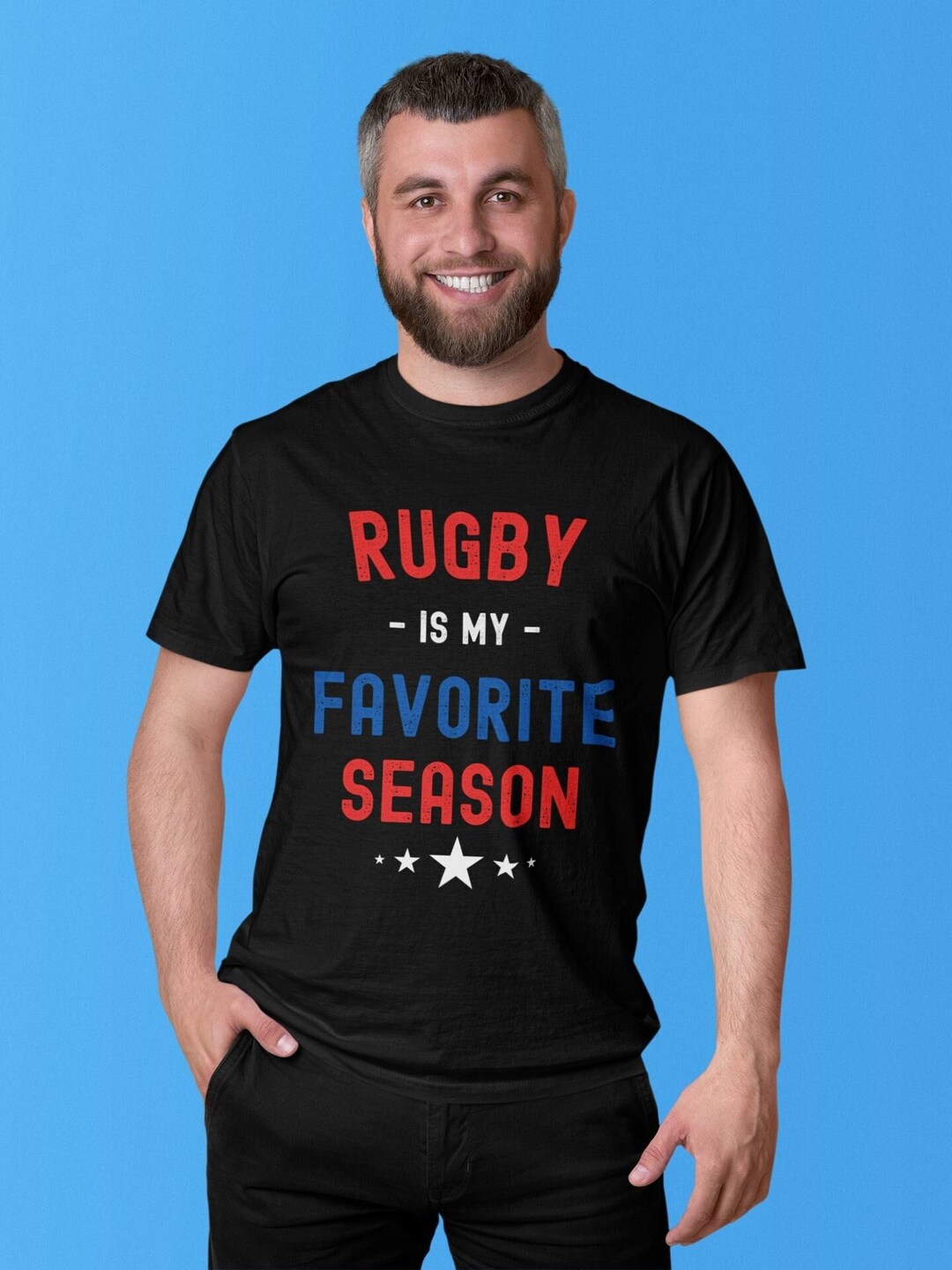 Unique Ruby Gifts for Men, Rugby Shirt, Rugby is My Favorite Season ...