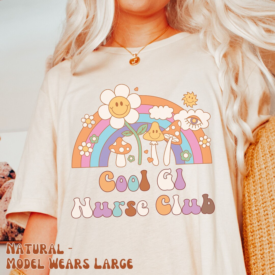 Cool Nurse Club Shirt, GI Nurse Shirt, Gastroenterology Nurse T-shirt ...
