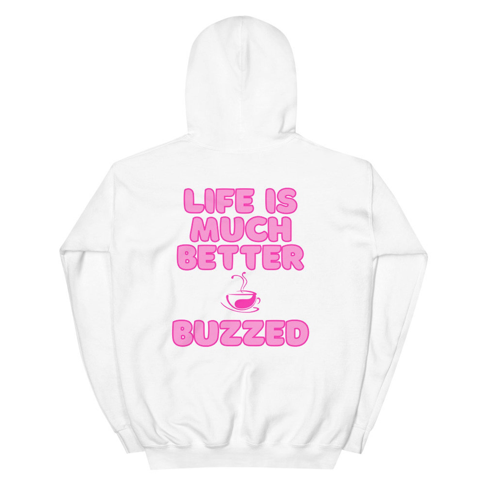 Life is Much Better Buzzed Tumblr Sweatshirt VSCO Sweater - Etsy UK