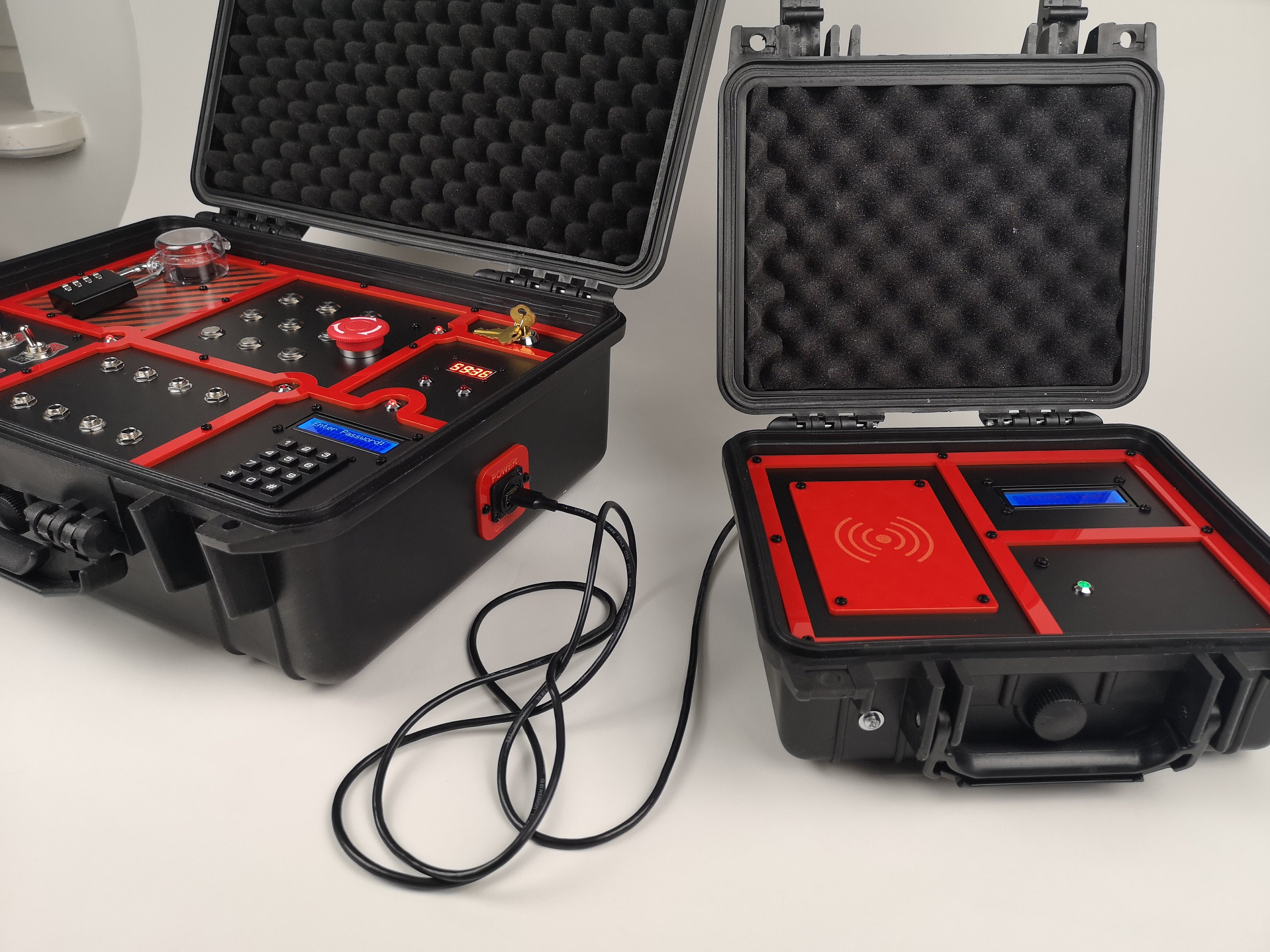 Overload Premade Portable Escape Room - Etsy UK