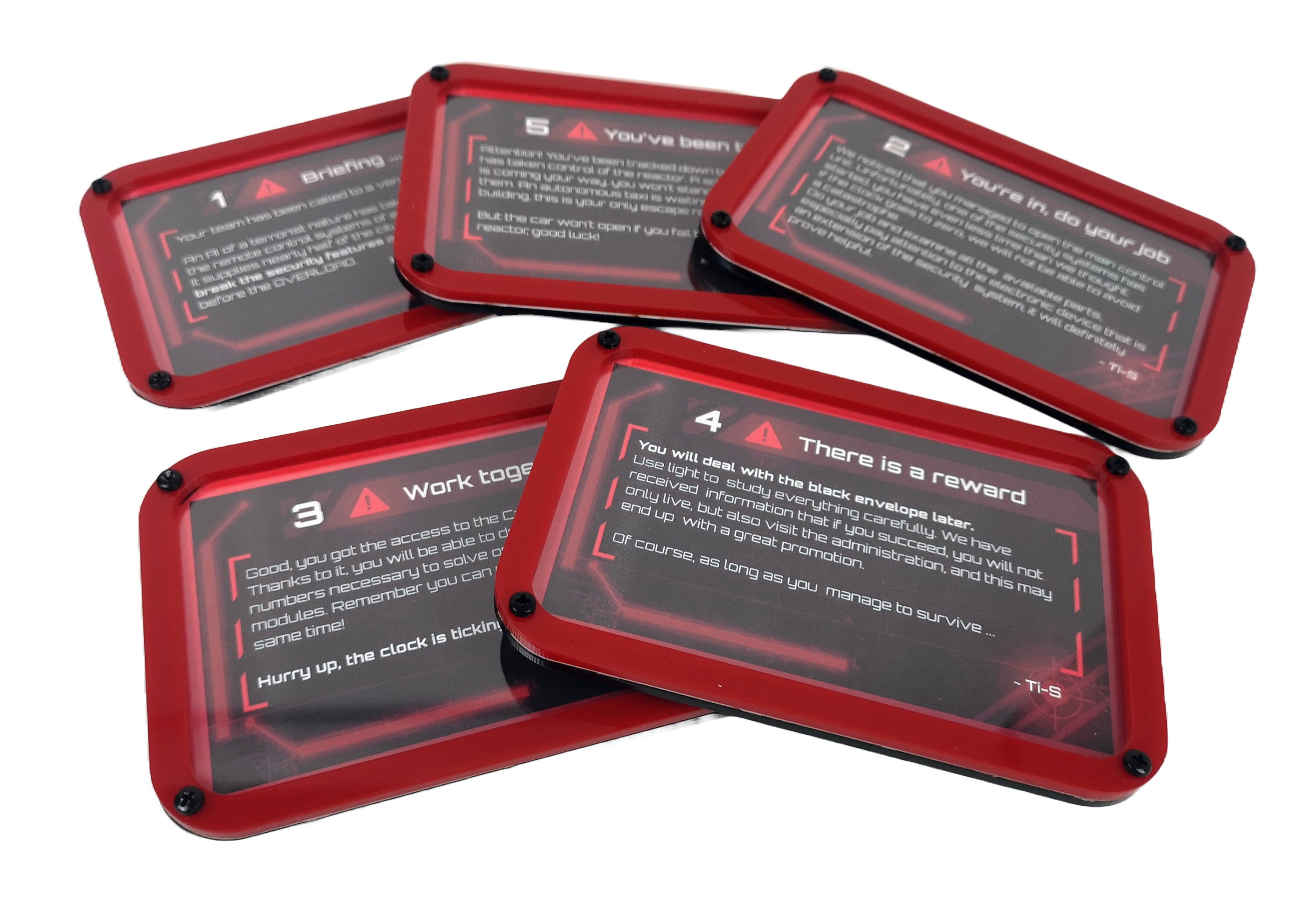 Overload Premade Portable Escape Room - Etsy