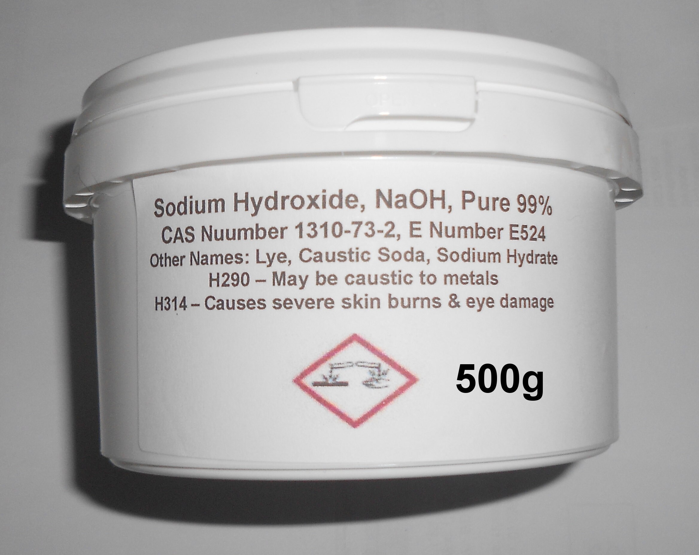 1000g LYE Caustic Soda Sodium Hydroxide Pure NaOH Food Grade | Etsy
