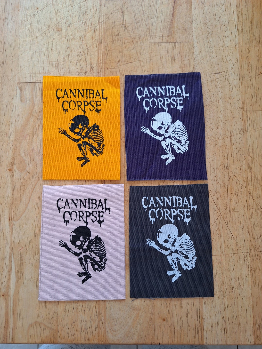 Cannibal Corpse Metal Patch Canvas Patch - Etsy