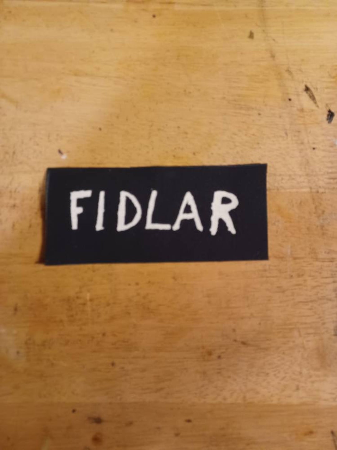 FIDLAR Punk Patch DIY Canvas Patch - Etsy