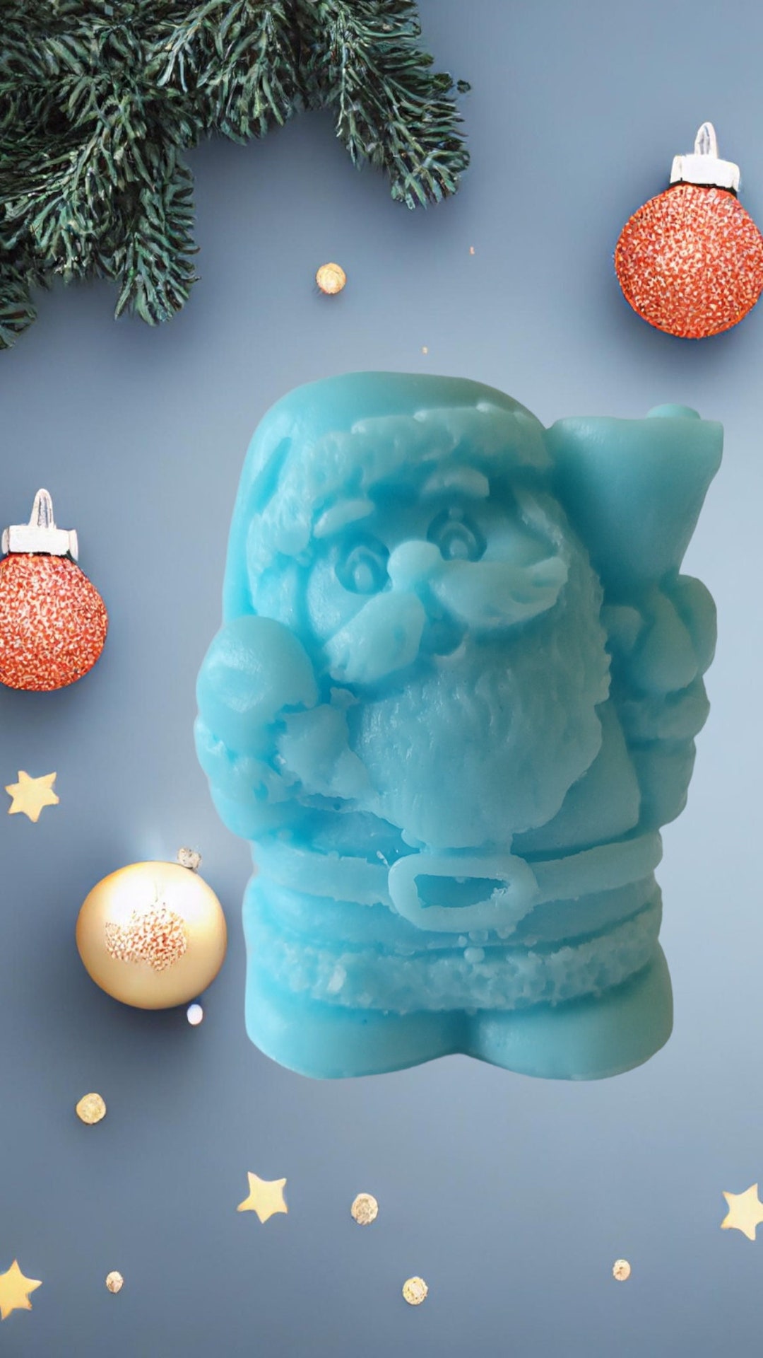 Santa Claus Soap Christmas Soap Holiday Melt and Pour Novelty Soap ...