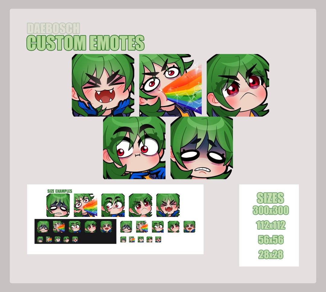 Custom Emotes and Stickers for Twitch, Discord, and Others -- Emote ...
