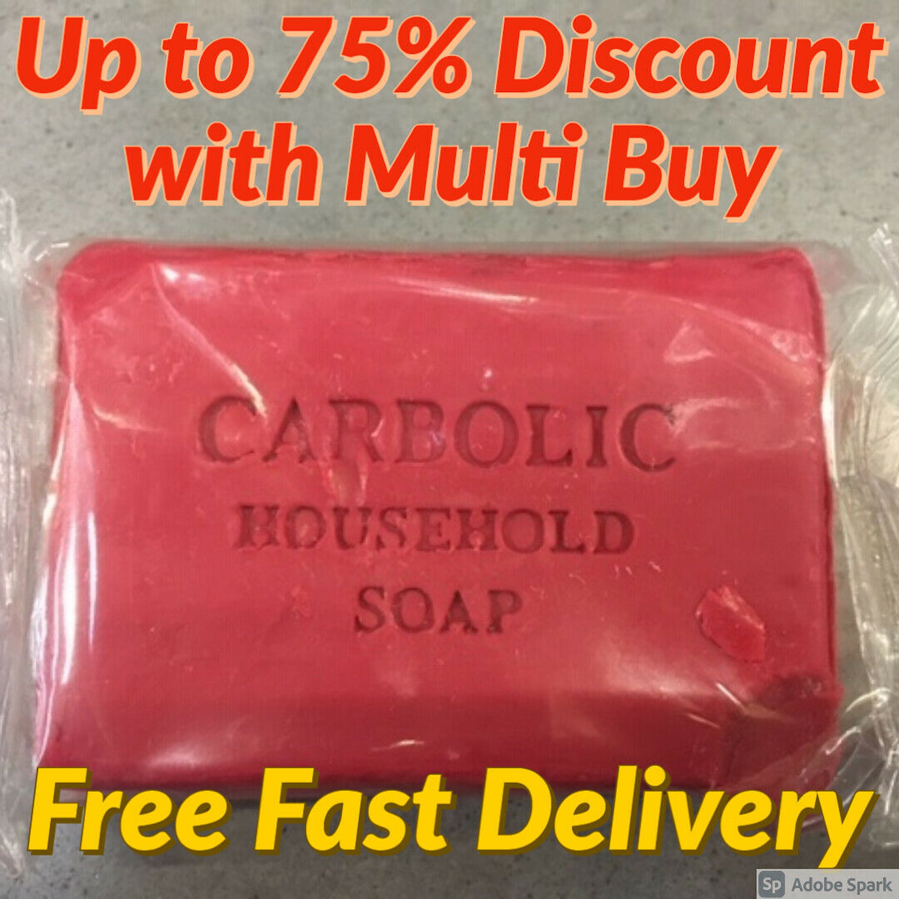 Carbolic Household Soap Antiseptic Red Pre Wash Laundry Soap - Etsy