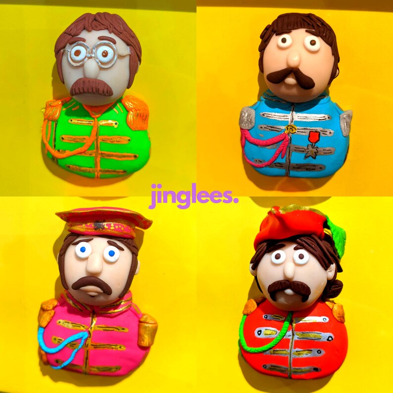 The Beatles Framed Model Artwork | Etsy