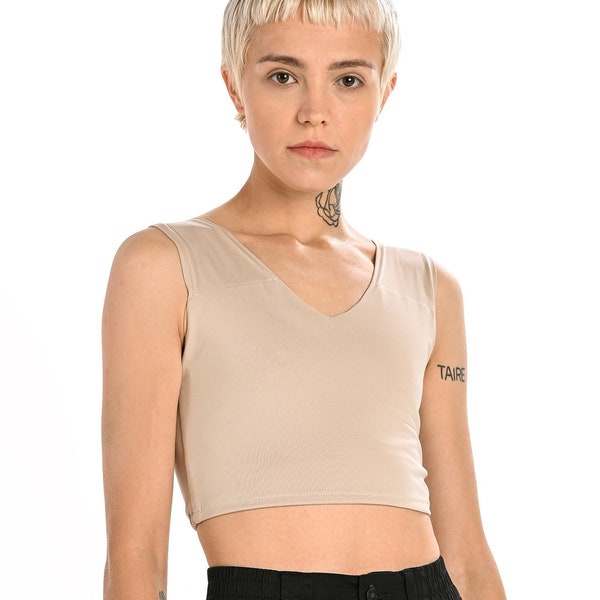 Flat Chested Women Etsy