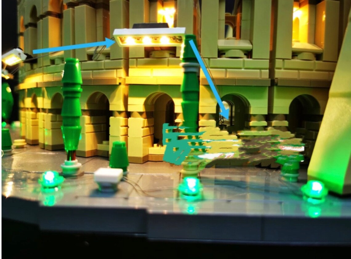 LED Lighting Kit for Lego Colosseum 10276 Creator - Etsy