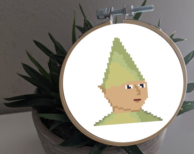 Gnome Child Cross Stitch Pattern Runescape Memes OSRS 4 Inch Design ...