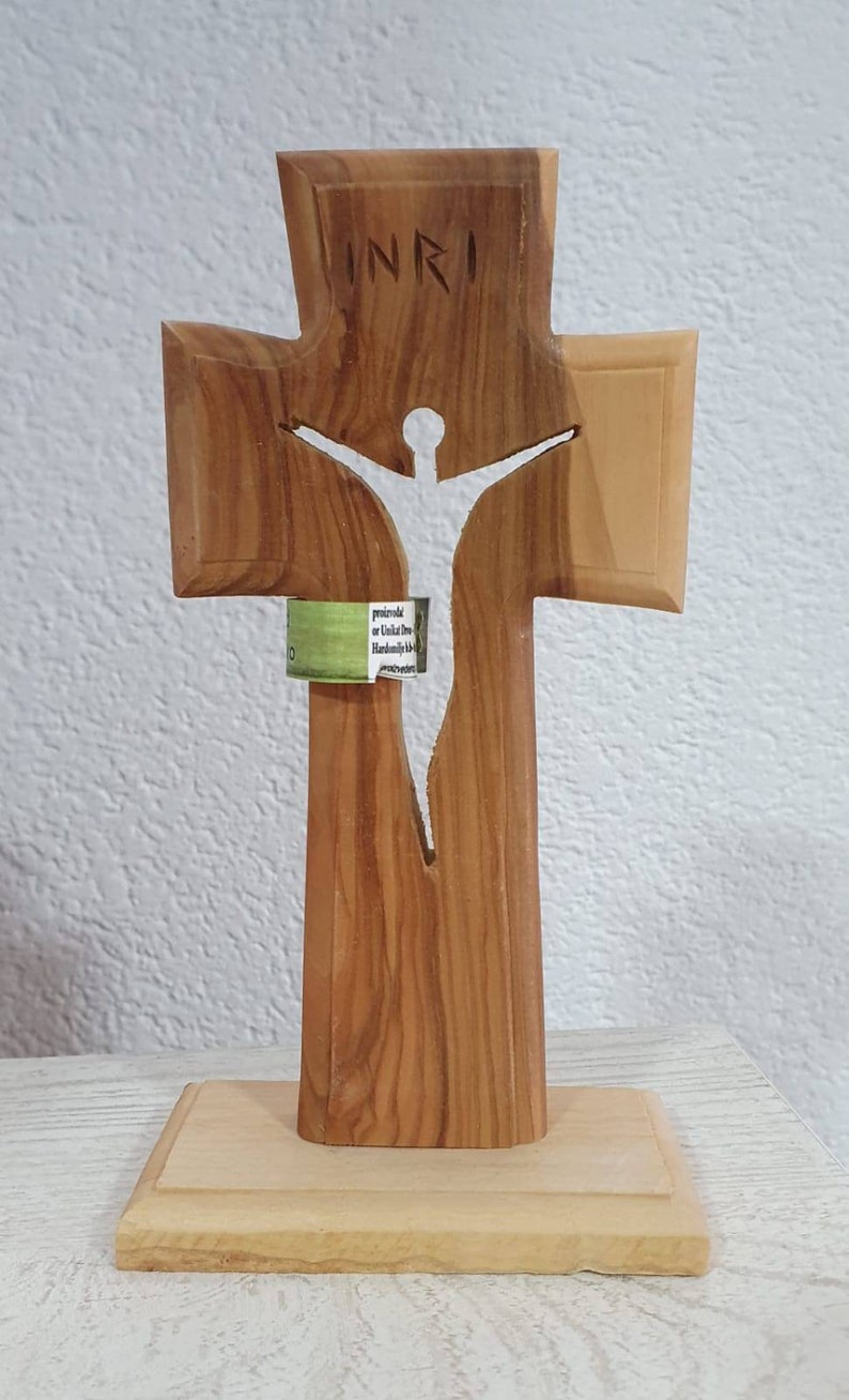 Standing Handcrafted Cross Table Cross Altar Saint Cross | Etsy