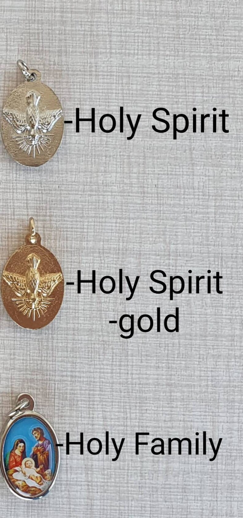 Saint Medals Medal Pendants 1 Medals of Saints - Etsy